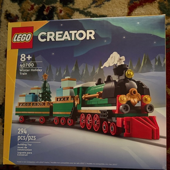 Lego | Toys | Lego Creator Holiday Train Set Red Green Gold | Poshmark